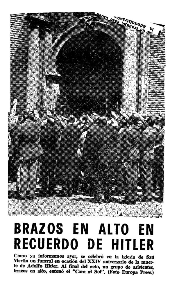 XXIV aniversario de la muerte de Hitler - Archivo Linz de la Transición ...