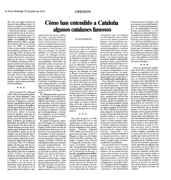 Cómo han entendido a Cataluña algunos catalanes famosos - Archivo Linz ...