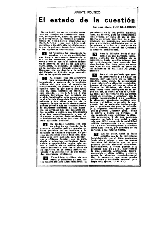 El Estado De La Cuestión Archivo Linz De La Transición Española