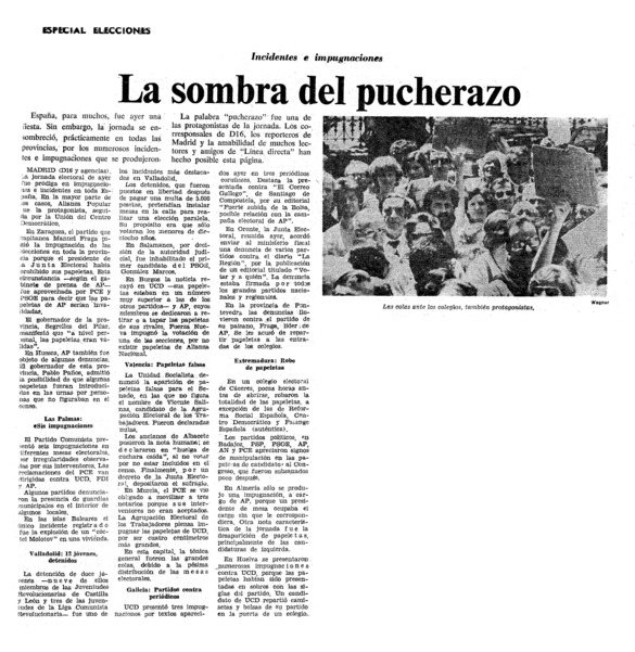 La sombra del pucherazo - Archivo Linz de la Transición española ...