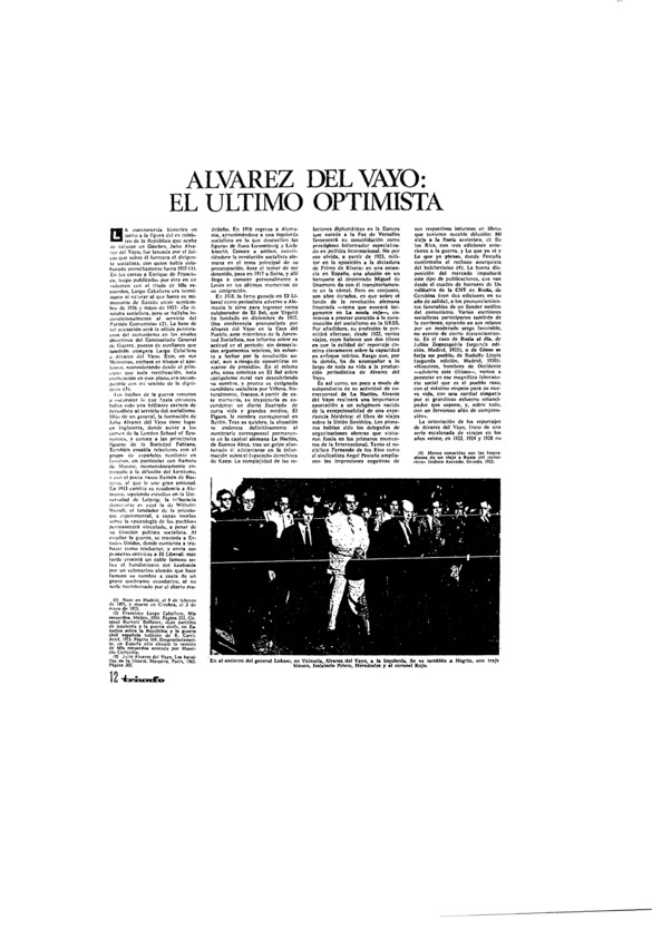 Álvarez del Vayo: el último optimista - Archivo Linz de la Transición ...